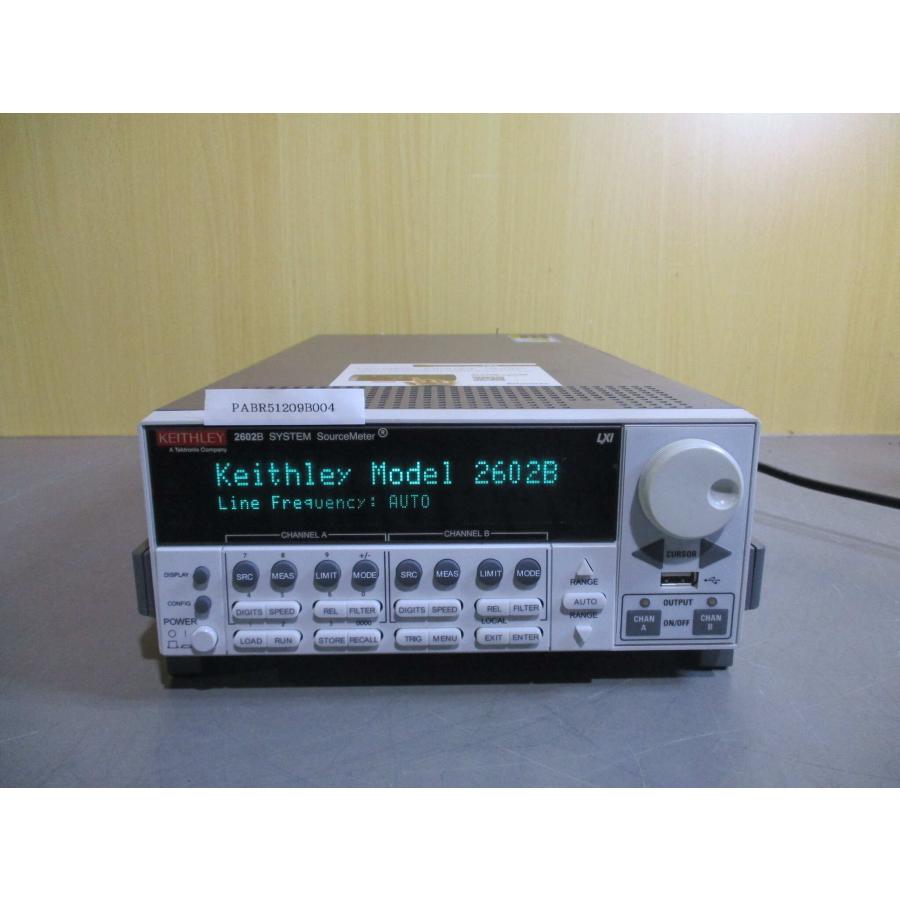 中古 KEITHLEY SYSTEM SOURCE METER 2602B 通電OK (PABR51209B004) : growdetrading Yahoo!ショップ - 通販 ...