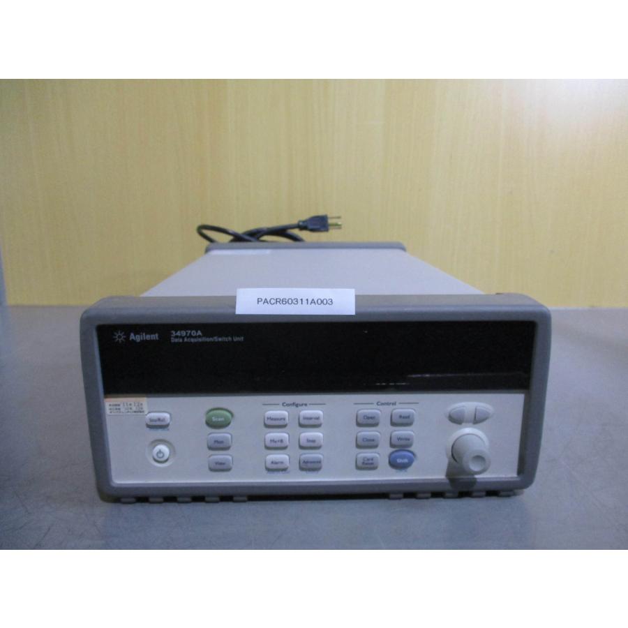 中古Agilent 34970A デジタルマルチメータ 30VA -Y 通電OK(PACR60311A003) : growdetrading Yahoo!ショップ - 通販 - Yahoo ...