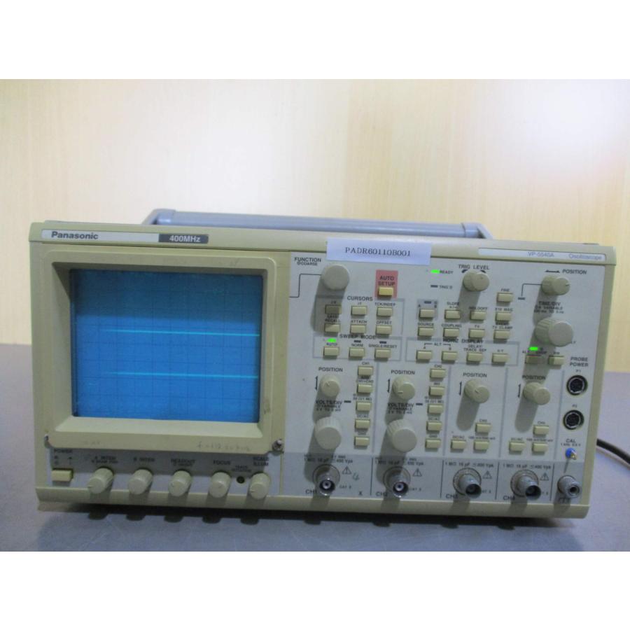中古Panasonic VP-5540A 400MHz 4ch アナログ・オシロスコープ?(PADR60110B001) : growdetrading Yahoo!ショップ - 通販 ...