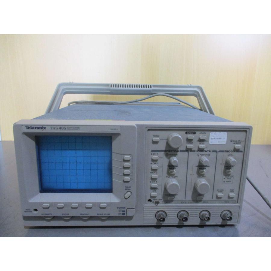 中古TEKTRONIX TAS 485 FOUR CHANNEL OSCILLOSCOPE 通電OK(PADR60110B003) : growdetrading Yahoo!ショップ ...