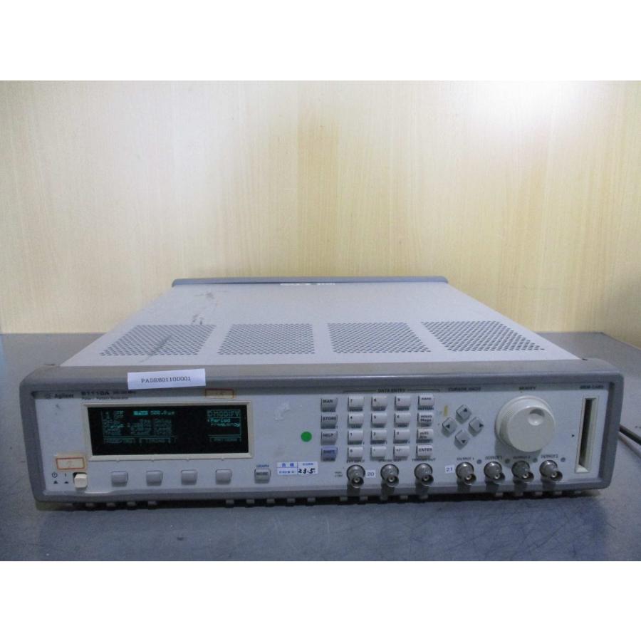 中古Agilent 81110A Pulse Pattern Generator 通電確認(PADR60110D001 ...