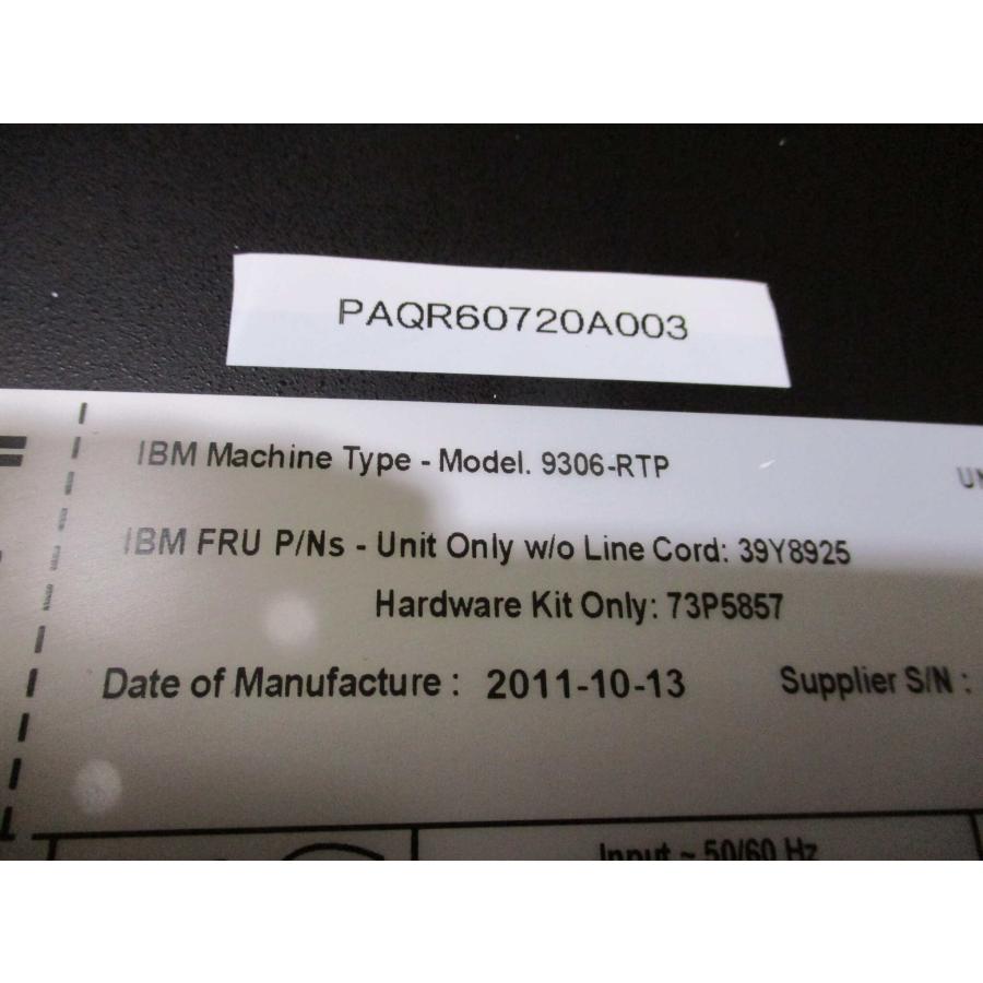 中古IBM 9306-RTP Power Distribution Unit/Hubbell C332P6W Pin and Sleeve ...