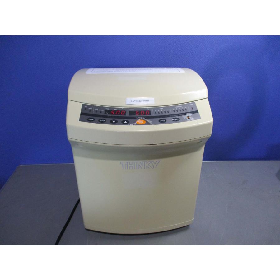 中古 THINKY SOLDER PASTE MIXER SR-500 ソルダーペーストミキサー 自転・公転ミキサーはんだ練太郎 通電OK(PAYR50724E004 ...