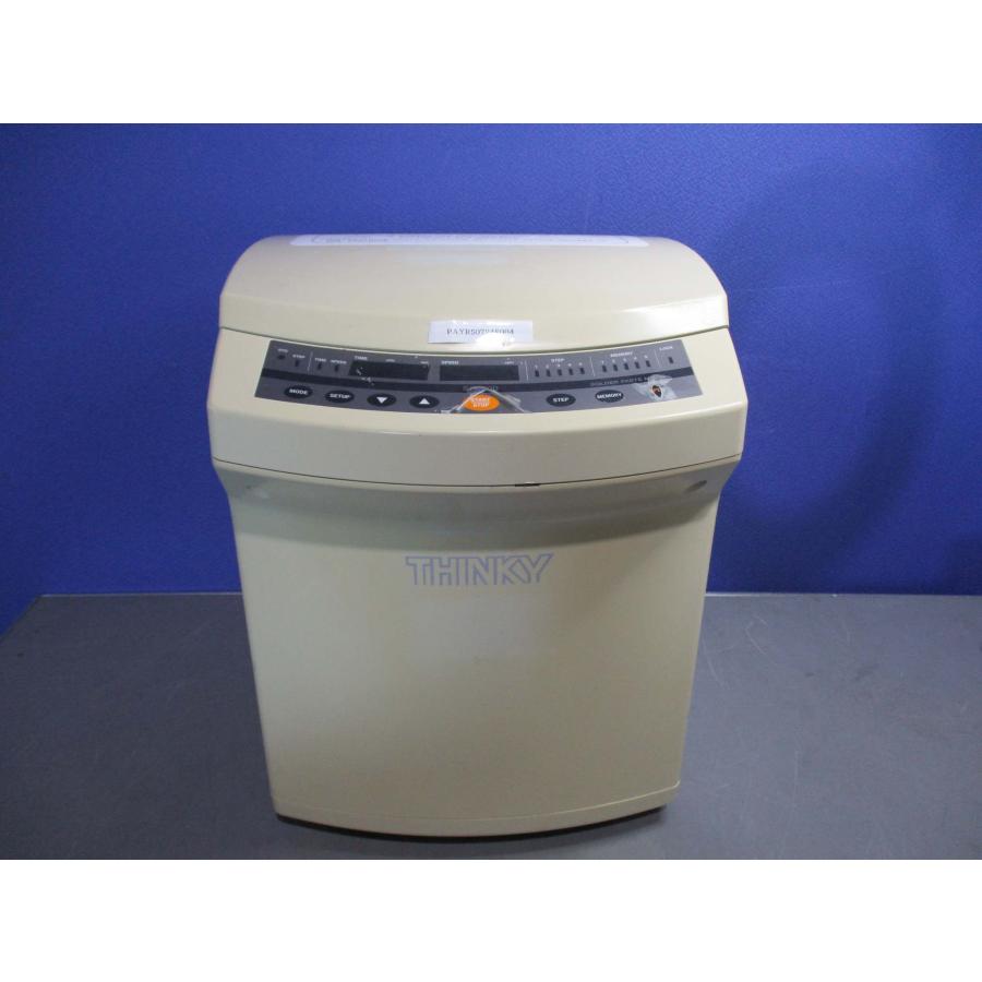 中古 THINKY SOLDER PASTE MIXER SR-500 ソルダーペーストミキサー 自転・公転ミキサーはんだ練太郎 通電OK(PAYR50724E004 ...