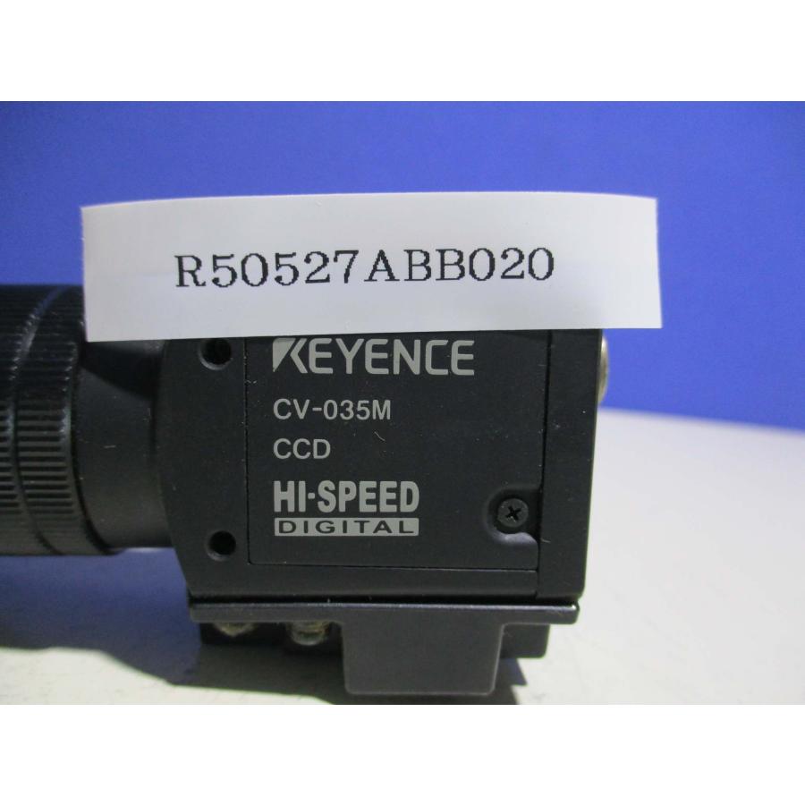 中古 KEYENCE デジタル倍速白黒カメラ CV-035M 画像センサ/HR F2.8/50MM(R50527ABB020 ...