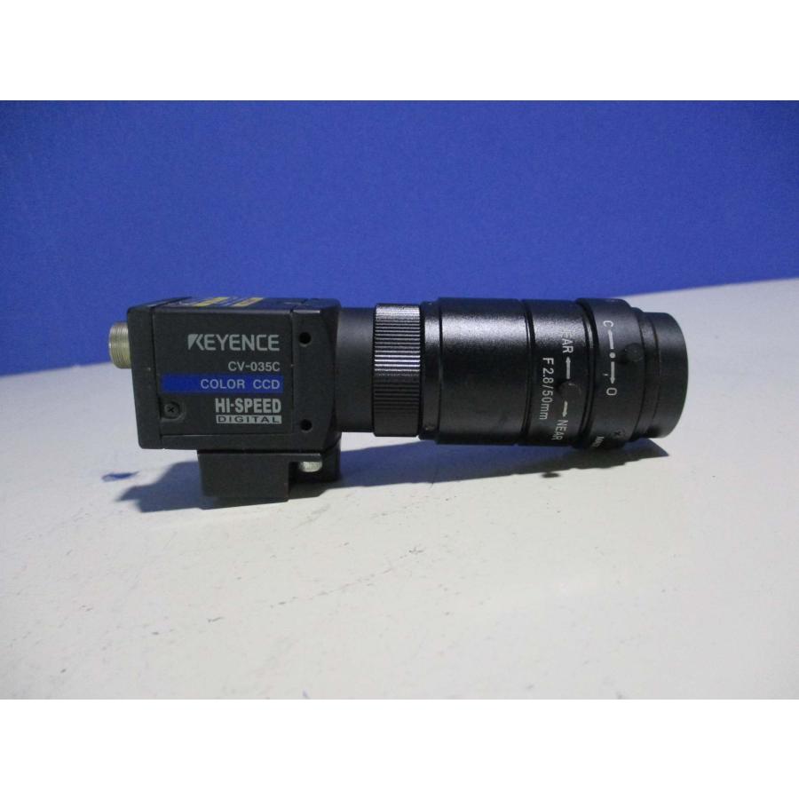 中古 Keyence CV-035C Color CCD Camera/TV LENS F2.8/50MM(R50527ABC001) : growdetrading Yahoo!ショップ ...
