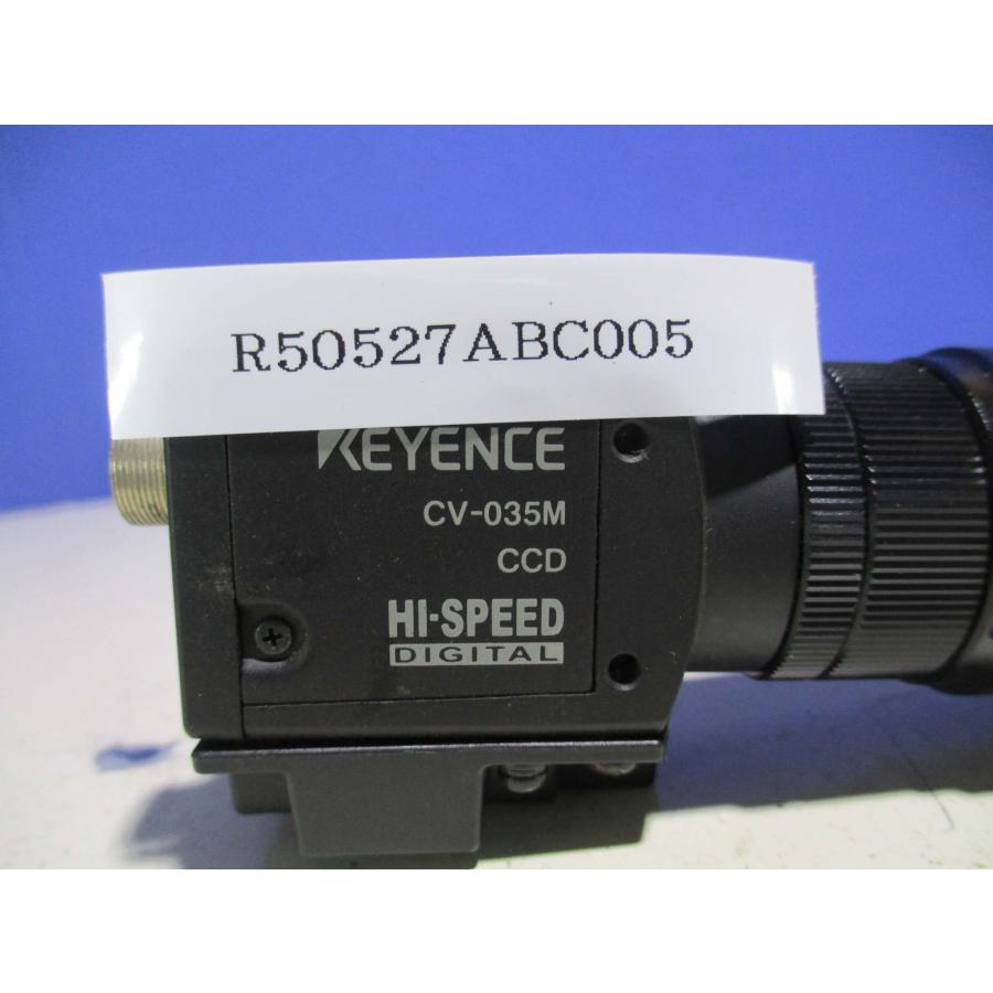 中古 KEYENCE デジタル倍速白黒カメラ CV-035M 画像センサ/F2.8/50MM(R50527ABC005 ...