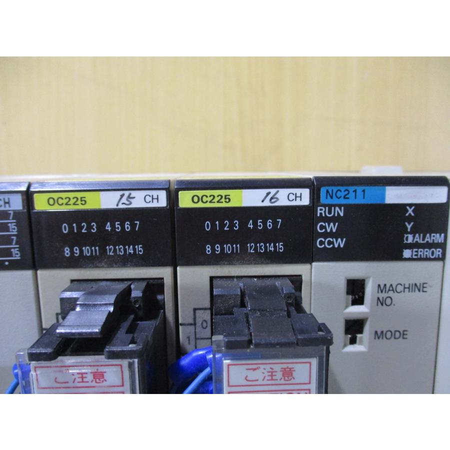 中古 OMRON SYSMAC C200HS CPU21 NC211 OC225*2 OD218 ID217(R50527BADC006 ...