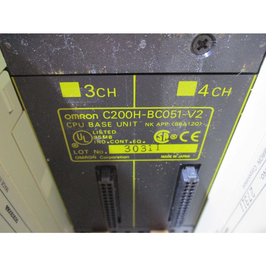 中古 OMRON SYSMAC C200HS CPU21 NC211 OC225*2 OD218 ID217(R50527BADC006 ...