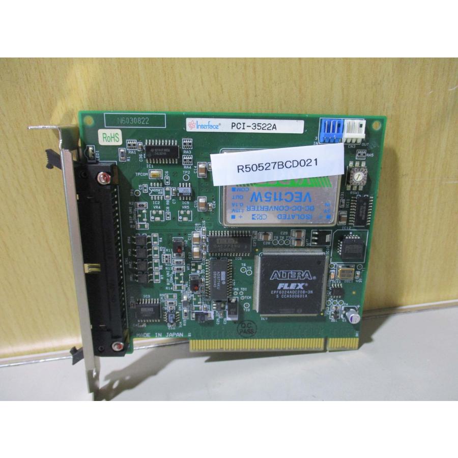 中古 INTERFACE PCI-3522A インターフェースモジュール(R50527BCD021) : growdetrading Yahoo!ショップ - 通販 - Yahoo!ショッピング