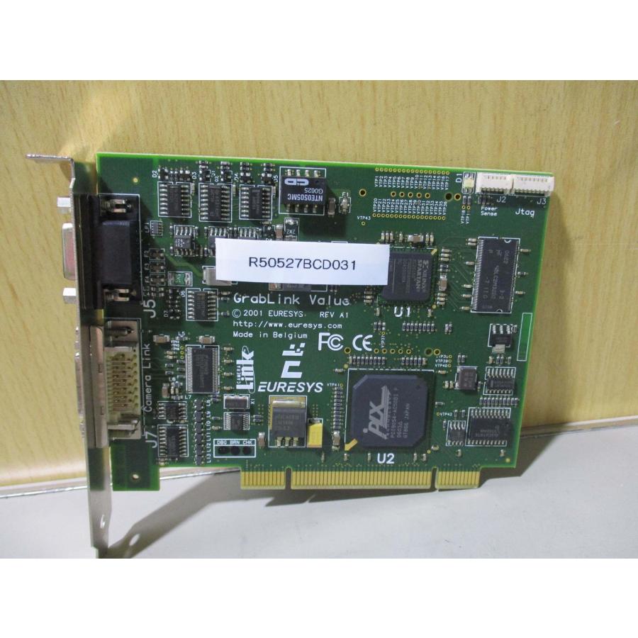 中古 EURESYS GRABLINK VALUE REV.A1 FRAME GRABBER 1191 A1_0(R50527BCD031 ...