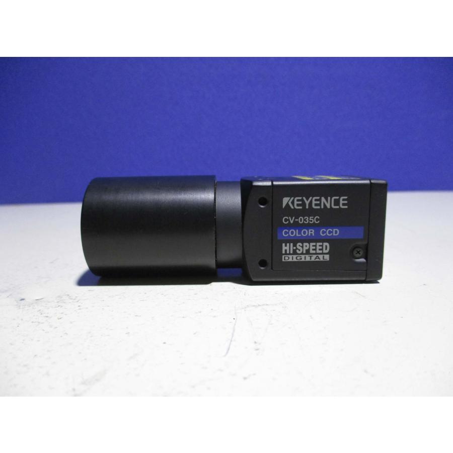 中古 KEYENCE COLOR CCD CV-035C 画像処理システム HI-SPEED(R50529ABE018 ...