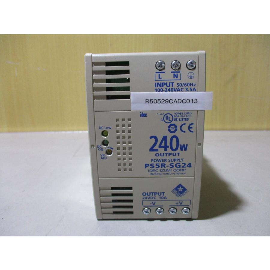 中古 IDEC POWER SUPPLY PS5R-SG24 電源 240W(R50529CADC013) : growdetrading Yahoo!ショップ - 通販 - Yahoo!ショッピング