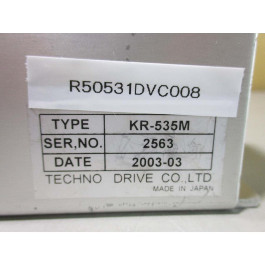 中古 TECHNO KR-535M マイクロステップドライバ(R50531DVC008) : r50531dvc008 : growdetrading Yahoo!ショップ - 通販 ...