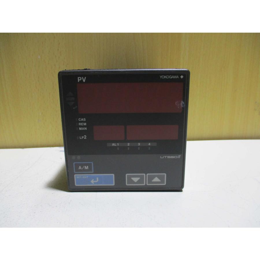 中古 YOKOGAWA CONTROLLER UT550 デジタル指示調節計 100-240VAC 2個(R50602DMC039 ...