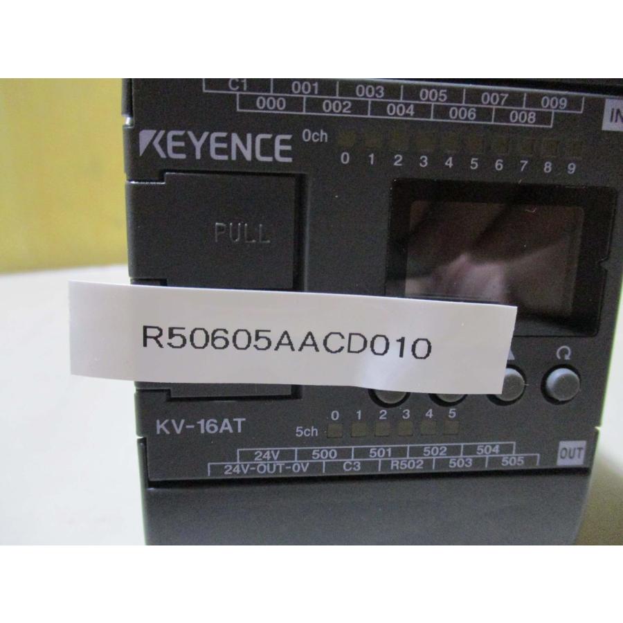 中古 KEYENCE KV-16AT プログラマブルコントローラ [2個セット](R50605AACD010) : growdetrading ...