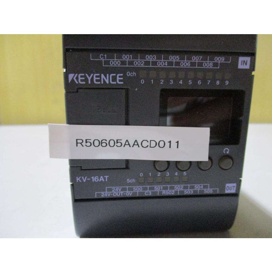 中古 KEYENCE KV-16AT プログラマブルコントローラ [2個セット](R50605AACD011) : growdetrading ...