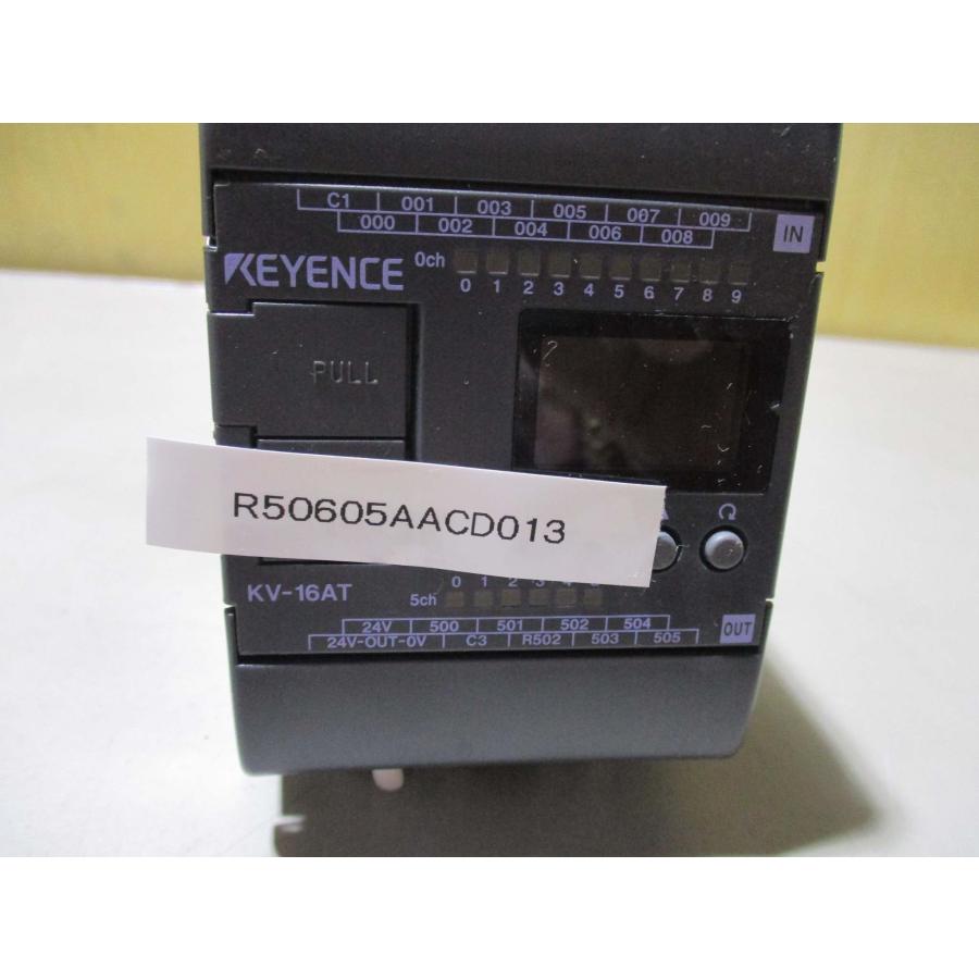 中古 KEYENCE KV-16AT プログラマブルコントローラ [2個セット](R50605AACD013) : growdetrading ...