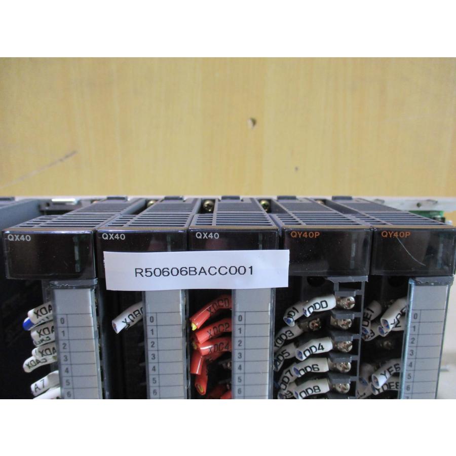 中古 MITSUBISHI Q61P Q02HCPU QX40*3 QY40P*2 QJ61BT11N Q71C24N-R2 Q71AS92(R50606BACC001 ...