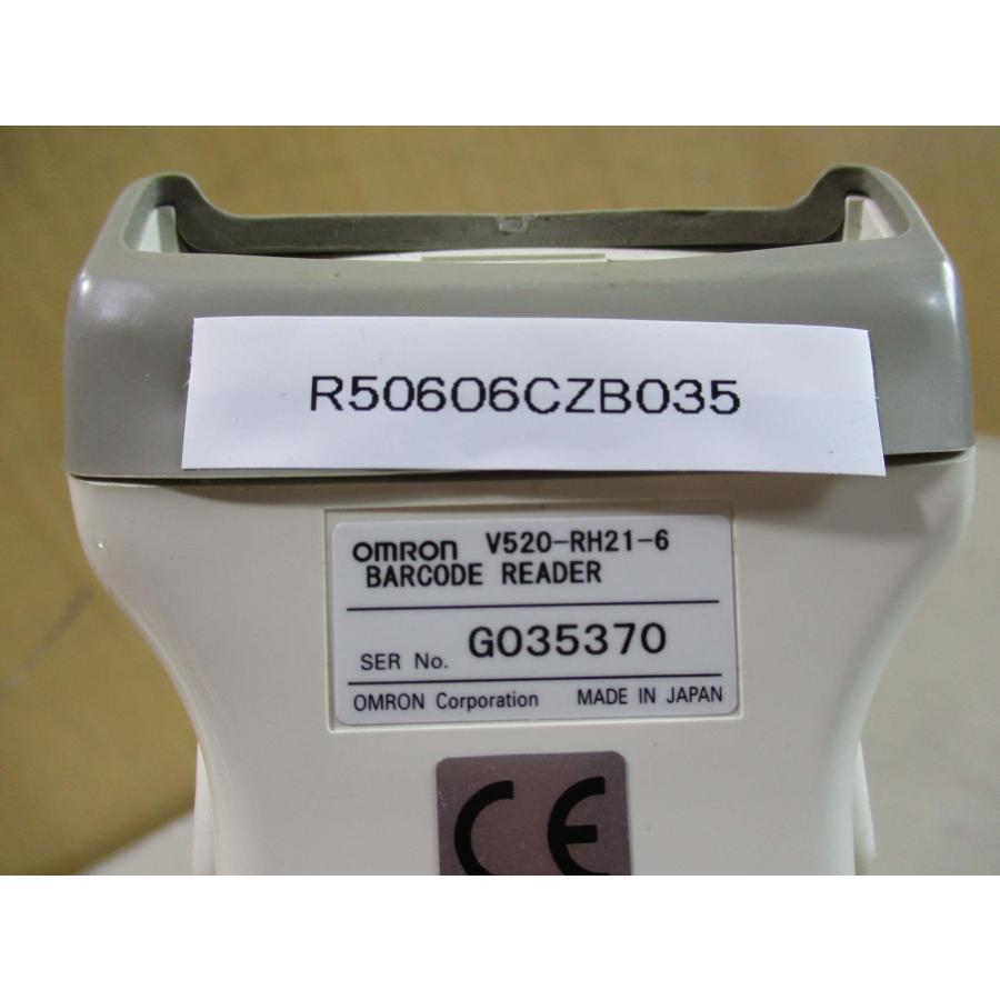 中古 OMRON V520-RH21-6 ハンディタイプバーコードリーダー/V509-W016 BCR CABLE(R50606CZB035 ...