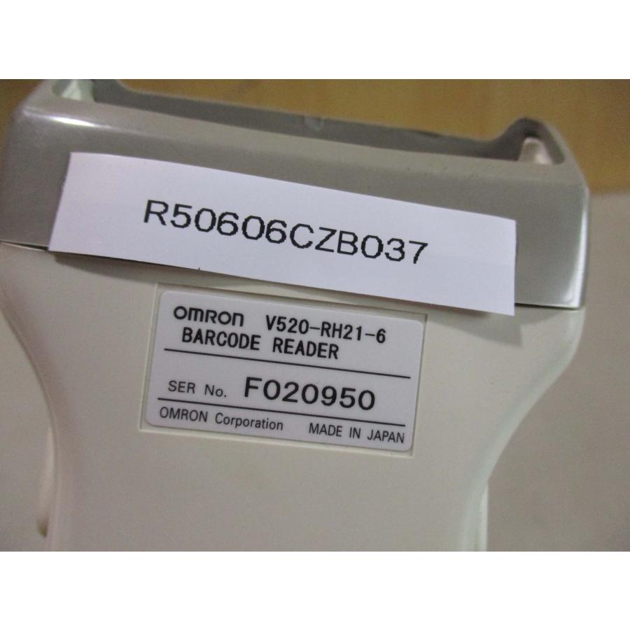 中古 OMRON V520-RH21-6 ハンディタイプバーコードリーダー/V509-W016 BCR CABLE(R50606CZB037) : r50606czb037 ...