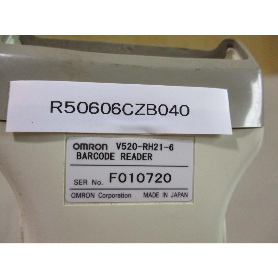 中古 OMRON V520-RH21-6 ハンディタイプバーコードリーダー/V509-W016 BCR CABLE(R50606CZB040) : r50606czb040 ...