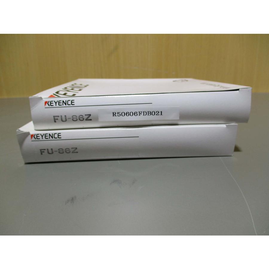 新古 KEYENCE FU-86Z ファイバユニット [2個セット](R50606FDB021) : growdetrading Yahoo!ショップ - 通販 - Yahoo!ショッピング