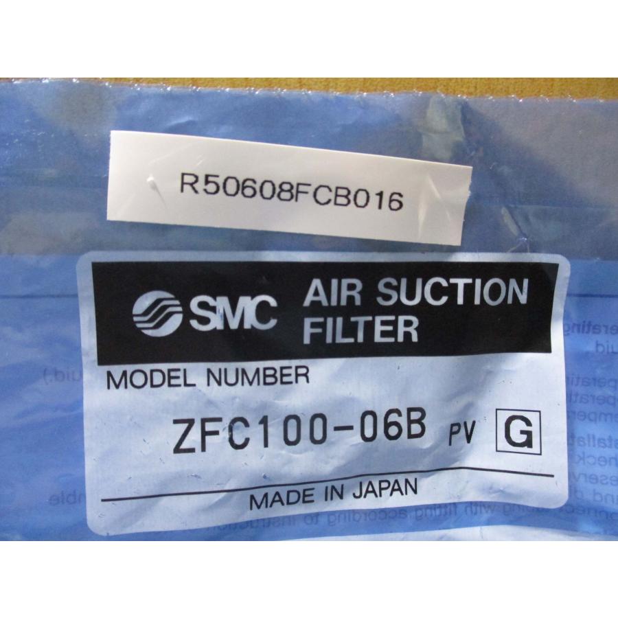 新古 SMC AIR SUCTION FILTER ZFC100-06B 負圧 パイプ 型真空 9個(R50608FCB016 ...