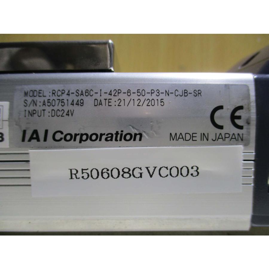 中古 IAI RCP4-SA6C-I-42P-6-50-P3-N-CJB-SR ロボシリンダ32MM(R50608GVC003 ...