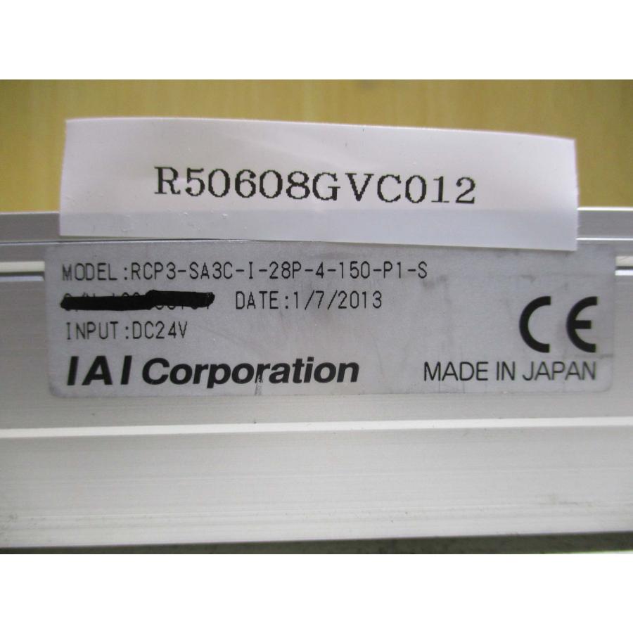 中古シリンダ IAI PCON-PL-28PI-NP-2-0 2A / RCP3-SA3C-I-28P-4-150-P1-S 36MM ...