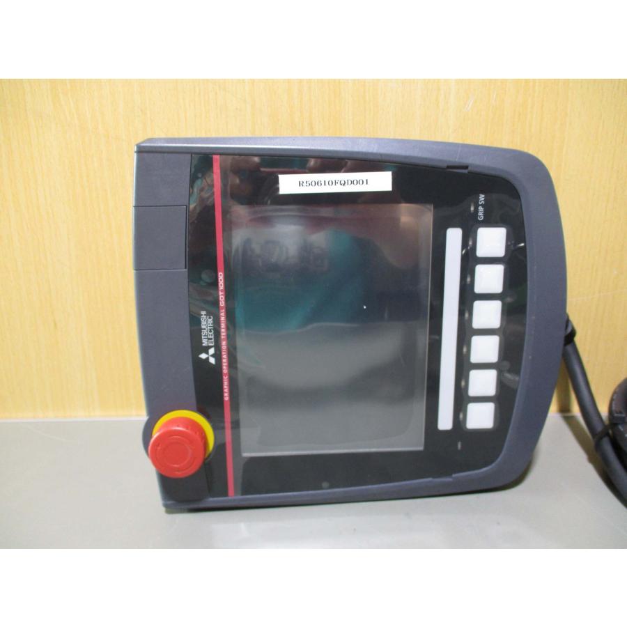 中古 MITSUBISHI GT1665HS-VTBD GT16H-CNB-42S GRAPHIC OPERATION TERMINAL ハンディタッチパネル 20.4-26.4VDC ...