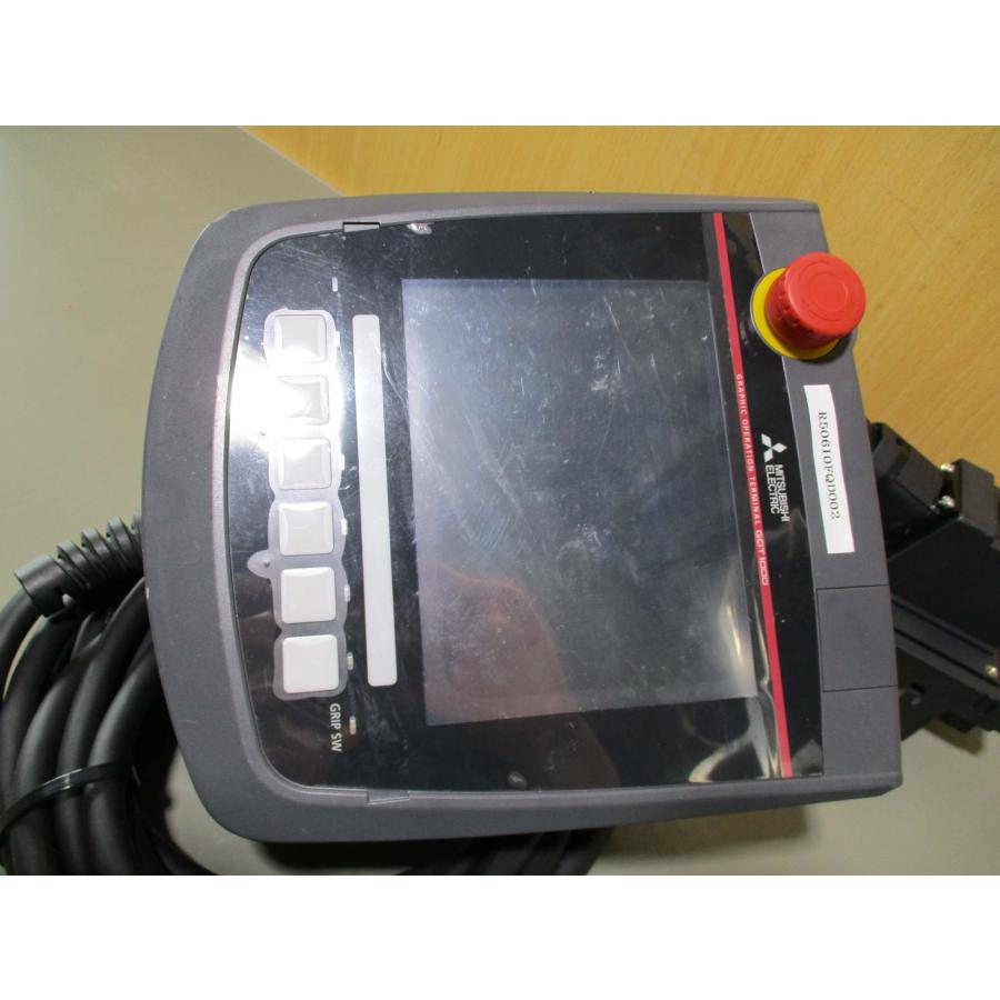 中古 MITSUBISHI GT1665HS-VTBD GT16H-CNB-42S GRAPHIC OPERATION TERMINAL ハンディタッチパネル 20.4-26.4VDC ...
