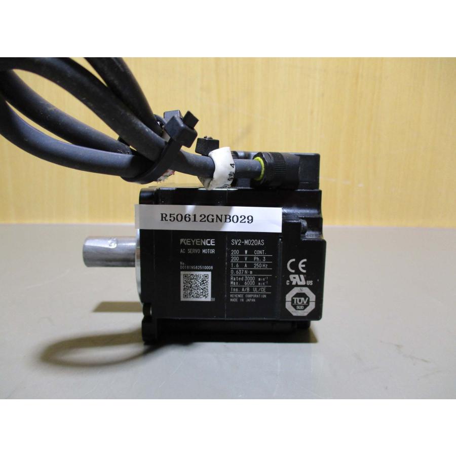 中古 KEYENCE AC SERVO MOTOR SV2-M020AS サーボモーター 200W(R50612GNB029) : growdetrading Yahoo!ショップ - 通販 ...