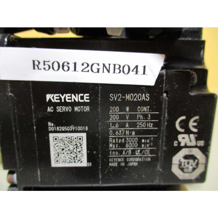 中古 KEYENCE AC SERVO MOTOR SV2-M020AS サーボモーター 200W(R50612GNB041) : growdetrading Yahoo!ショップ - 通販 ...