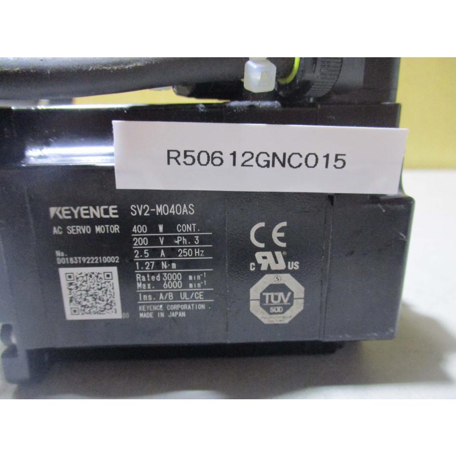 中古 KEYENCE AC SERVO MOTOR SV2-M040AS サーボモーター 400W(R50612GNC015) : growdetrading Yahoo!ショップ - 通販 ...