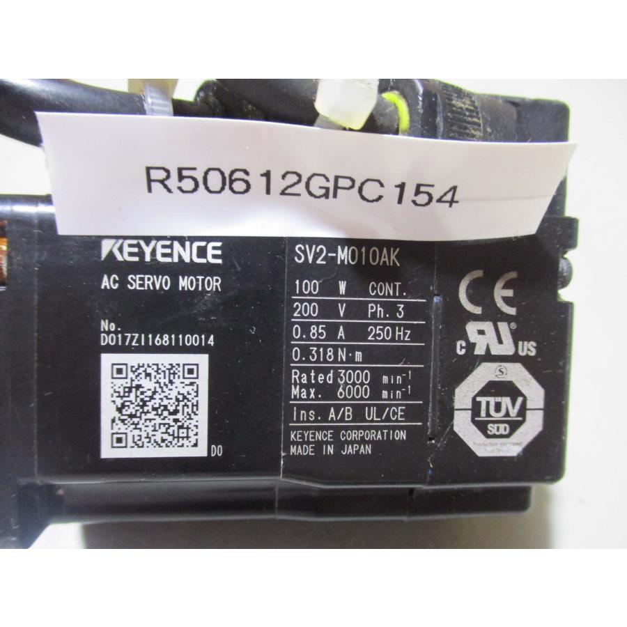 中古 KEYENCE AC SERVO MOTOR SV2-M010AK サーボモーター 100W(R50612GPC154) : growdetrading Yahoo!ショップ - 通販 ...