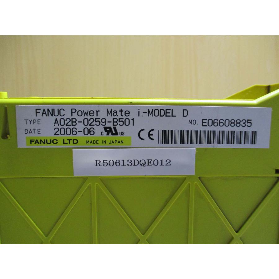 中古 FANUC POWER MATE I-MODEL A02B-0259-B501(R50613DQE012) : r50613dqe012 ...