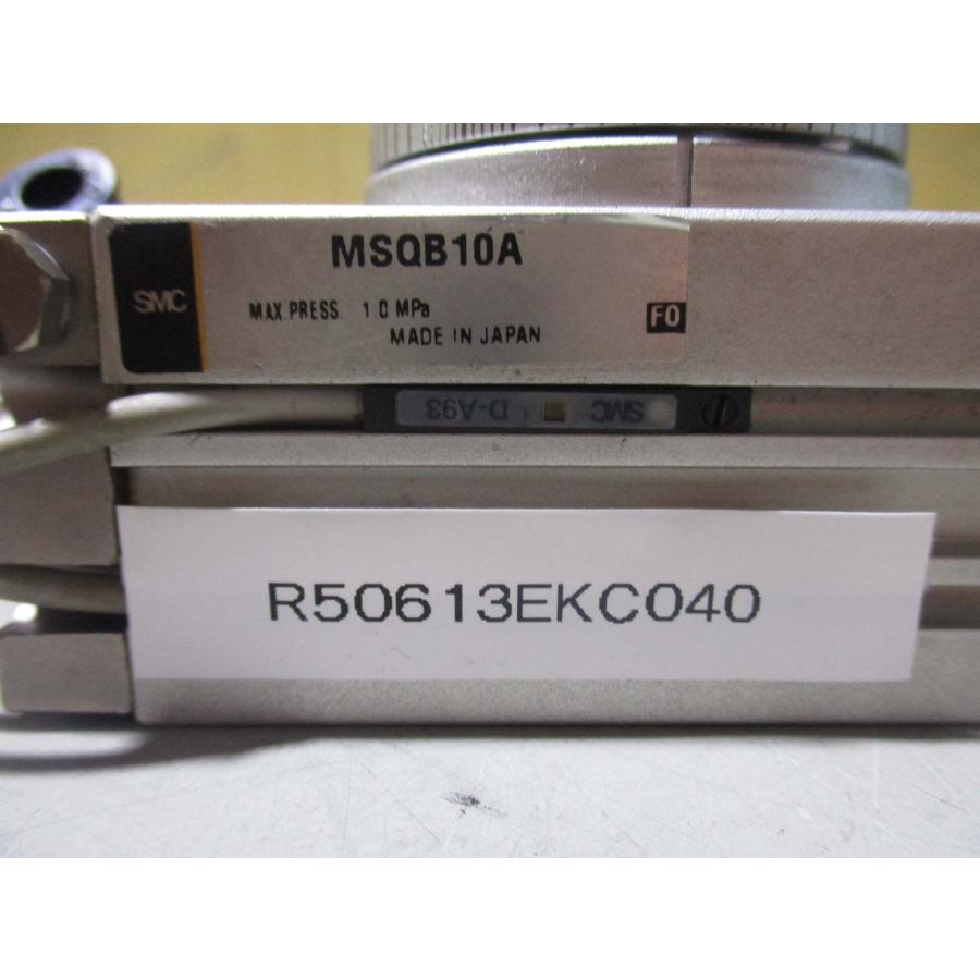 中古 SMC MSQB10A ロータリテーブル ラックピニオンタイプ(R50613EKC040) : growdetrading Yahoo ...
