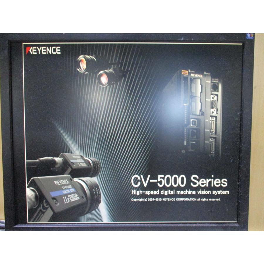 中古 KEYENCE CV-5000/CA-CN3/OP-84231/CV-025 画像処理システムセット(R50614AND003 ...