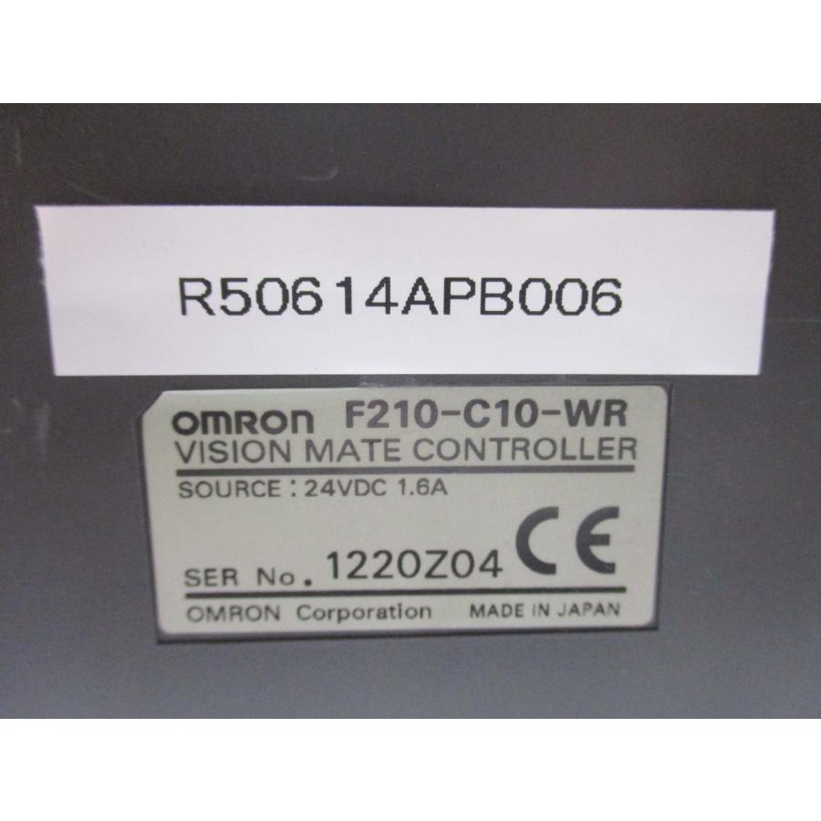 中古 OMRON VISION MATE CONTROLLER F210-C10-WR 視覚センサ コントローラ(R50614APB006 ...