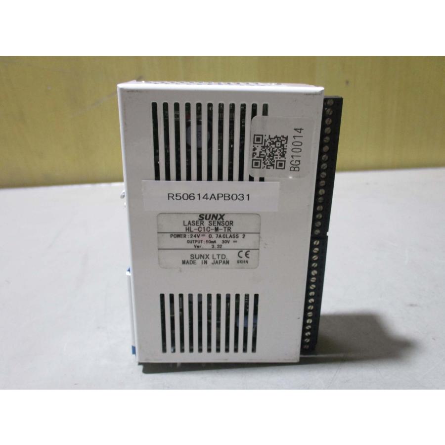 中古 SUNX LASER SENSOR HL-C1C-M-TR 超高速レーザ変位センサ(R50614APB031) : growdetrading Yahoo!ショップ - 通販 ...