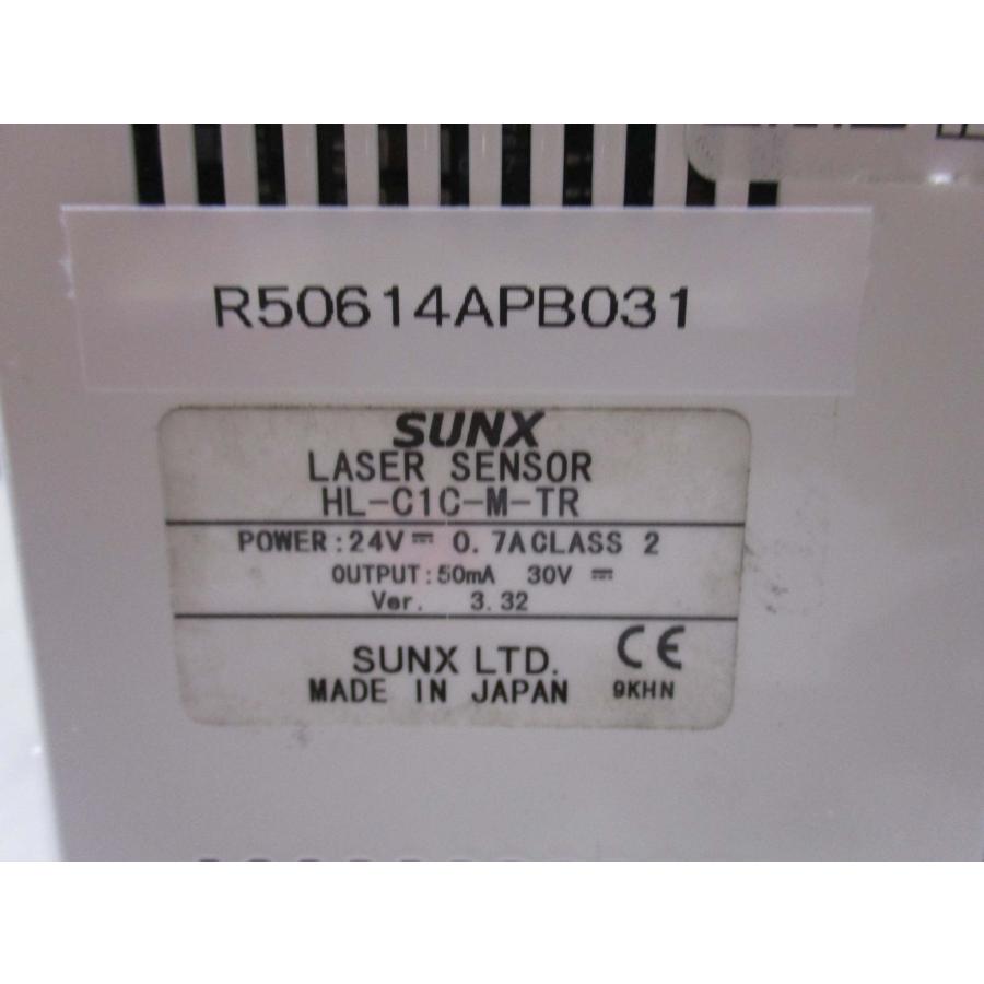 中古 SUNX LASER SENSOR HL-C1C-M-TR 超高速レーザ変位センサ(R50614APB031) : growdetrading Yahoo!ショップ - 通販 ...