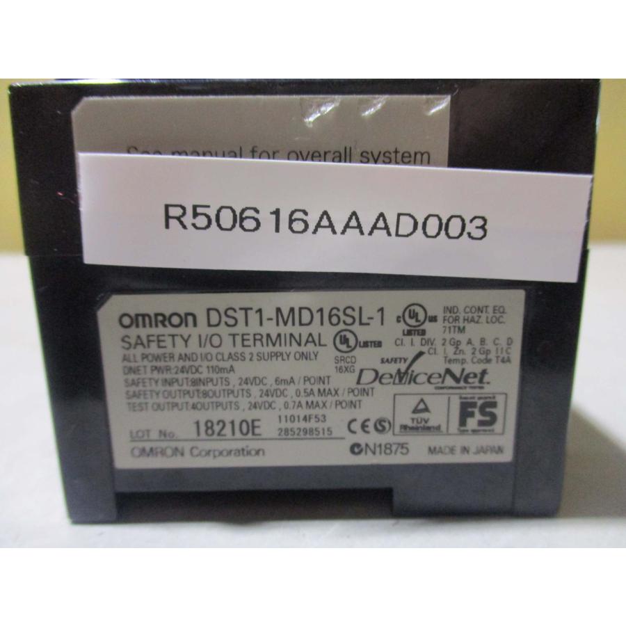 中古 OMRON DST1-MD16SL-1 セーフティI/Oターミナル [2個セット](R50616AAAD003 ...