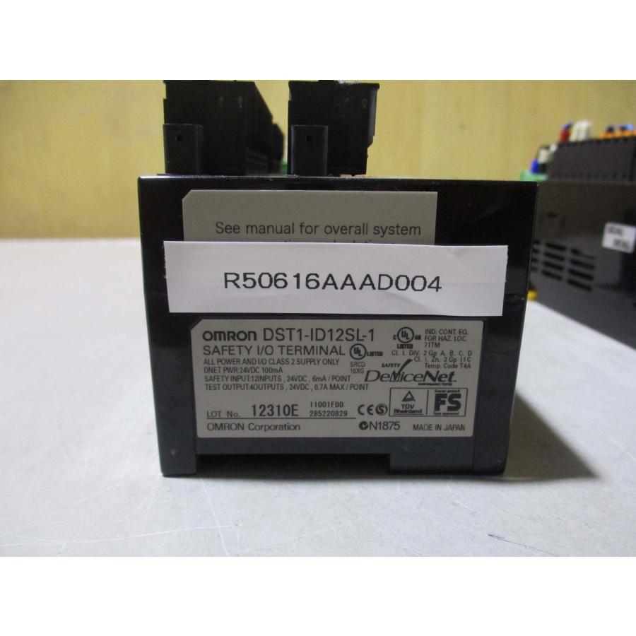 中古 OMRON DST1-ID12SL-1 セーフティI/Oターミナル [2個セット](R50616AAAD004 ...