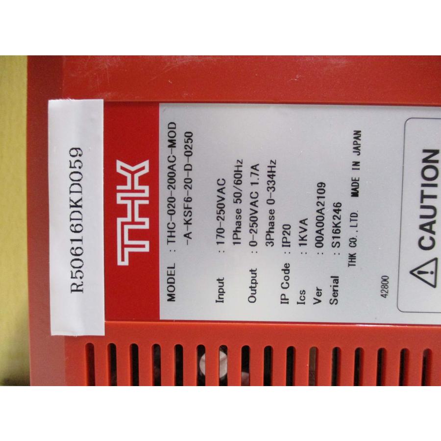 中古 THK THC-020-200AC-MOD-A-KSF6-20-D-0250(R50616DKD059) : growdetrading Yahoo!ショップ - 通販 - Yahoo ...