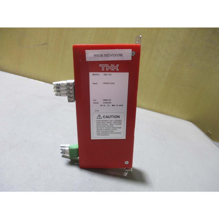 中古 THK TNU-CC ドライバコントローラ 24VDC 0.3A(R50616DVD038) : growdetrading Yahoo ...