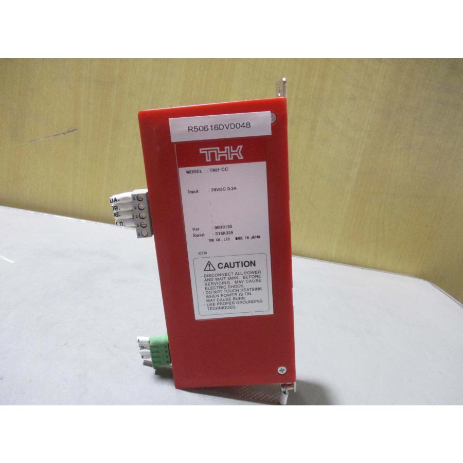 中古 THK TNU-CC ドライバコントローラ 24VDC 0.3A(R50616DVD048) : growdetrading Yahoo!ショップ - 通販 - Yahoo!ショッピング