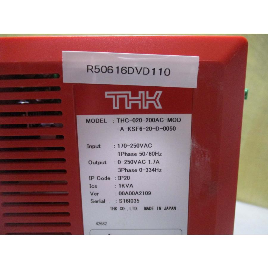 中古 THK THC-020-200AC-MOD-A-KSF6-20-D-0050(R50616DVD110) :R50616DVD110:growdetrading Yahoo!ショップ ...