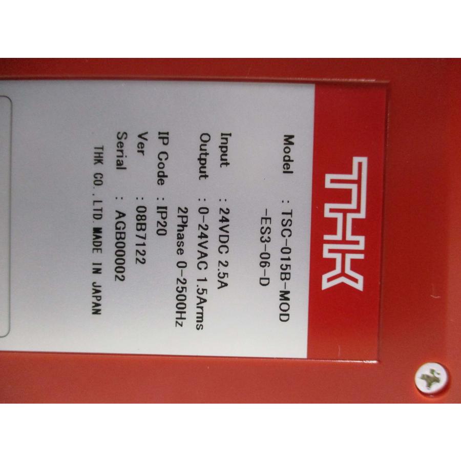 中古 THK TSC-015B-MOD-ES3-06-D 電動アクチュエーター ES3-06-0100B-TS/28P-D00(R50616GUB023) : growdetrading ...