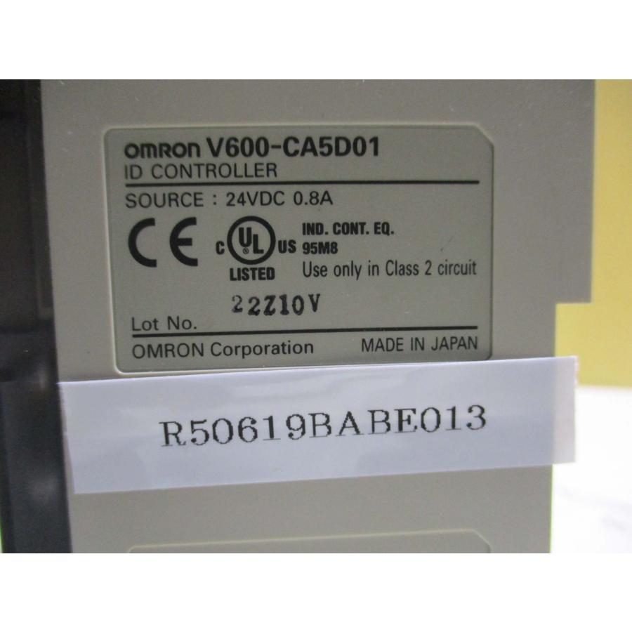 中古 OMRON ID CONTROLLER V600-CA5D01 24VDC 0.8A(R50619BABE013) :R50619BABE013:growdetrading Yahoo ...